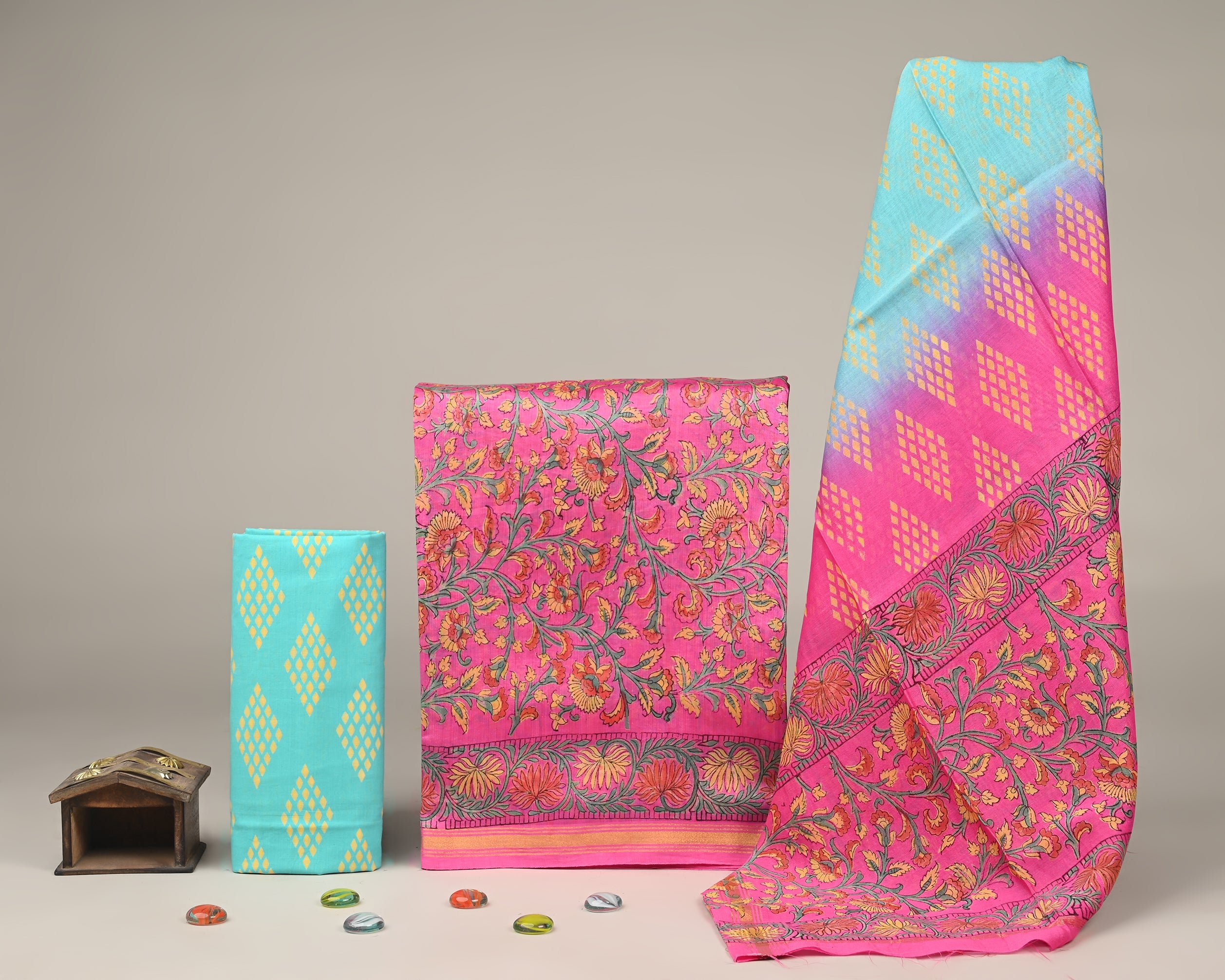 Chanderi Silk Suit Set – tanchui