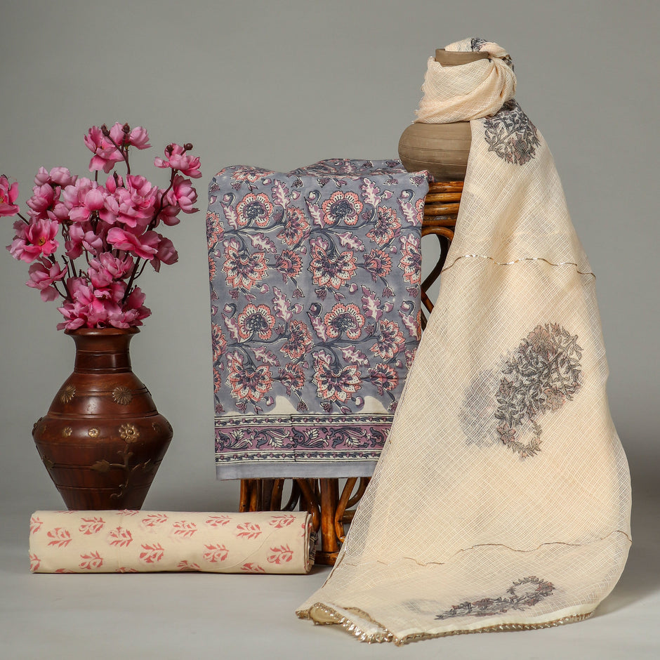 Kota Doriya Lace Dupatta Suit – tanchui