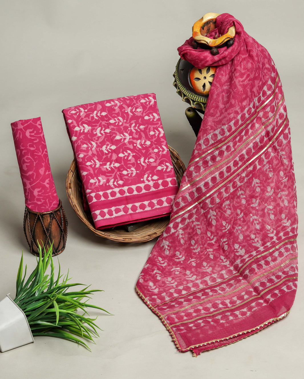 KOTA DORIYA LACE DUPATTA SUIT – tanchui